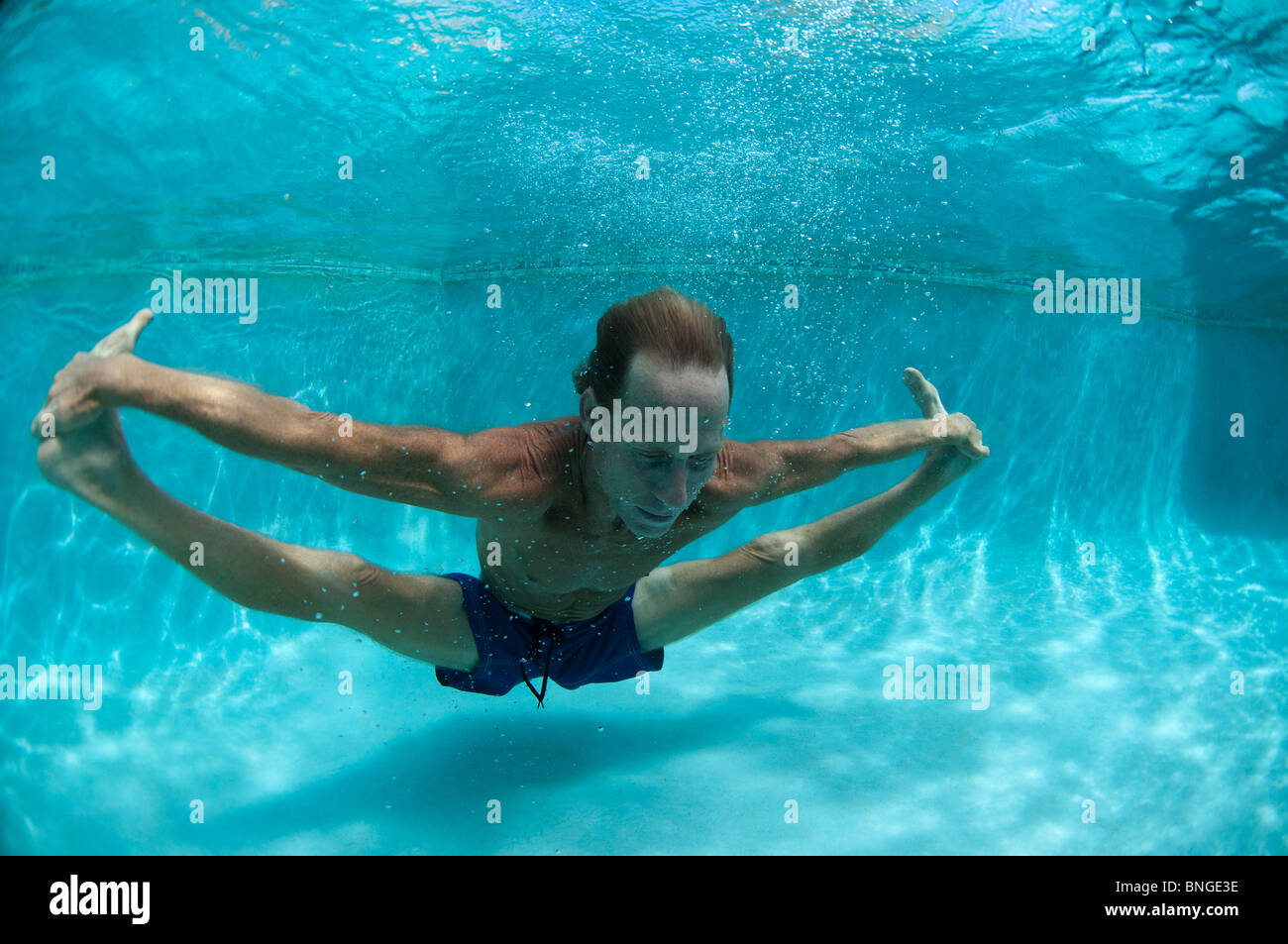 Contortion underwater hi-res stock photography and images - Alamy