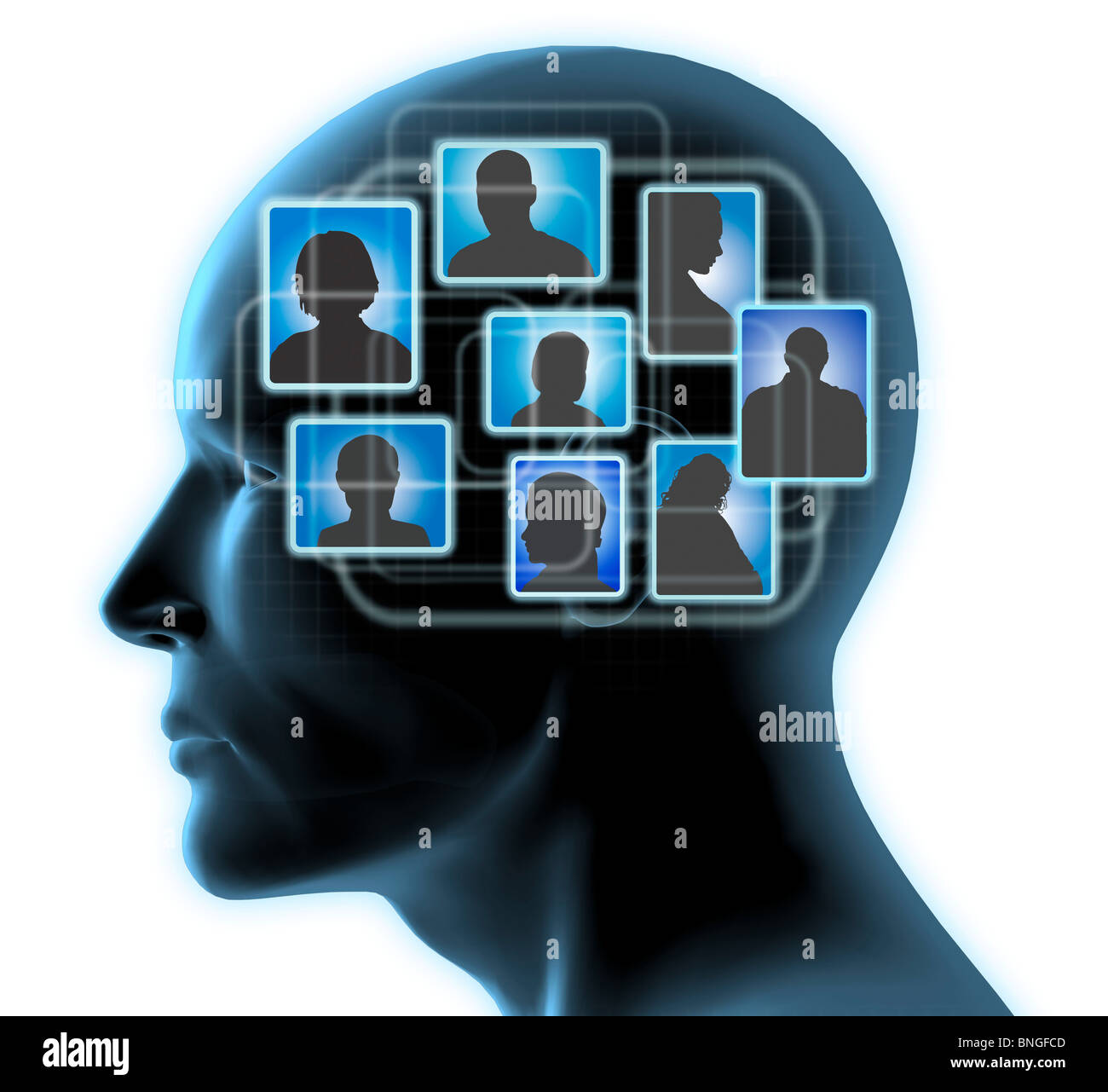 Facebook profiles hi-res stock photography and images - Alamy