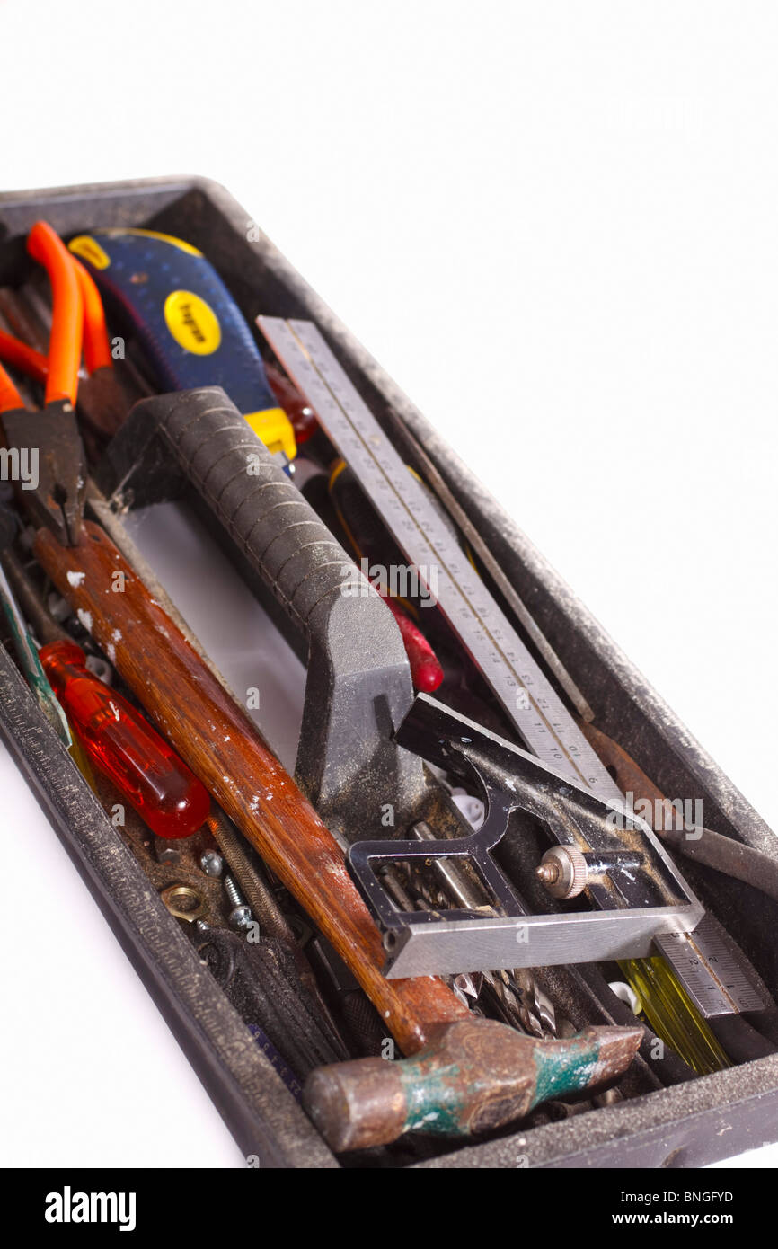 Hand toolbox repair tools hi-res stock photography and images - Alamy