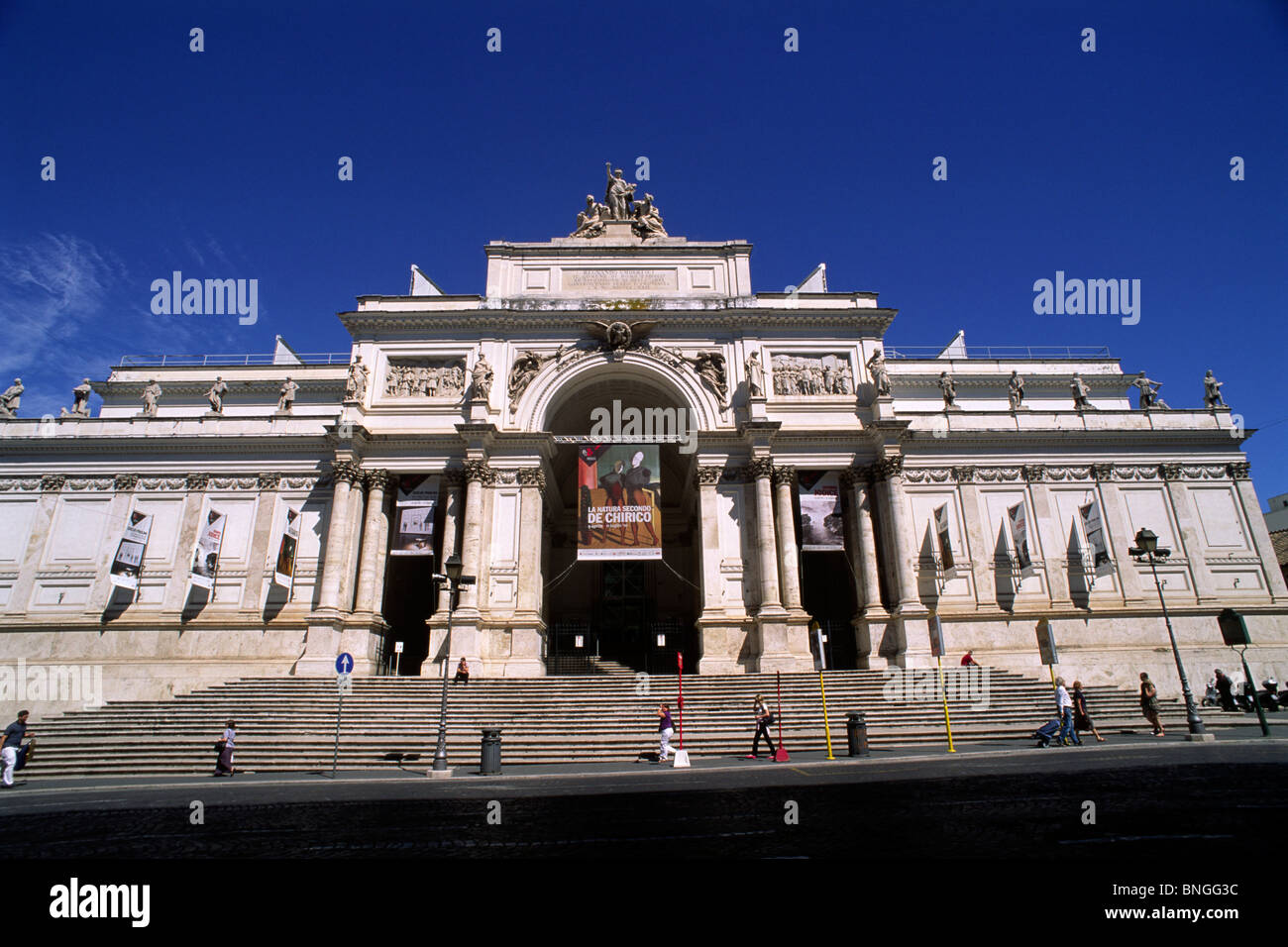 Italy, Rome, Via Nazionale, Palazzo delle Esposizioni Stock Photo - Alamy