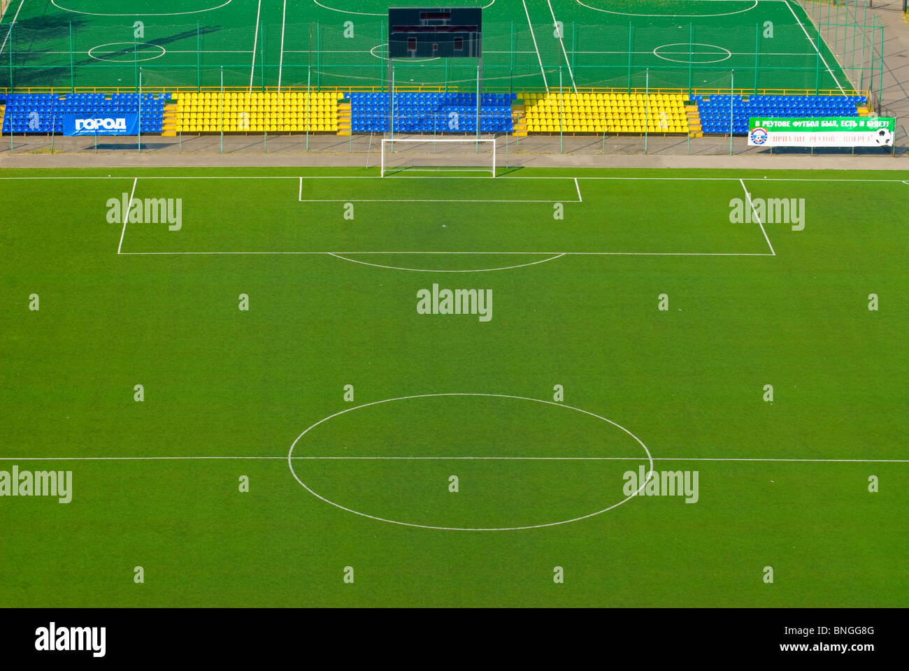Empty little soccer field hi-res stock photography and images - Alamy