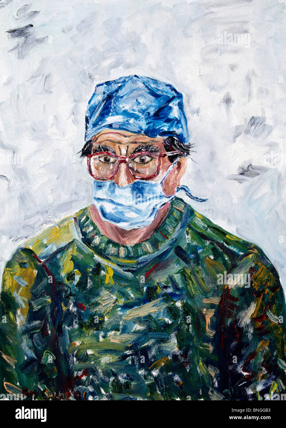 Self portrait modern painting hi-res stock photography and images - Alamy