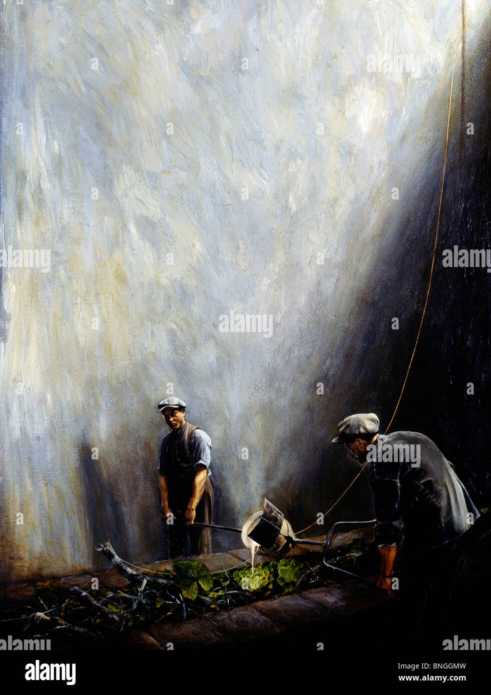 Sala de Riego by Jose Alberto Marchi, acrylic on canvas, 1993, born in ...