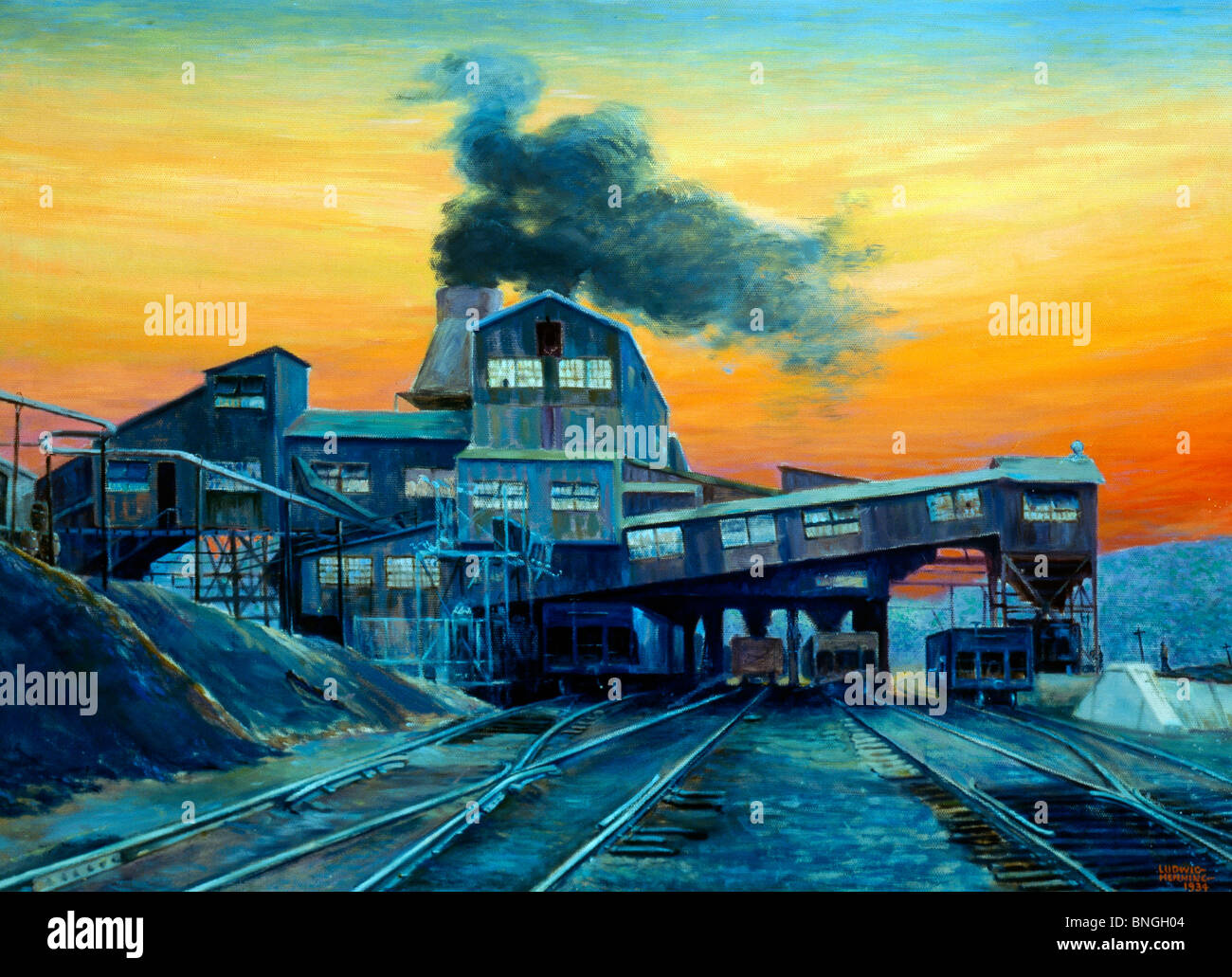 Coal tipple hi-res stock photography and images - Alamy
