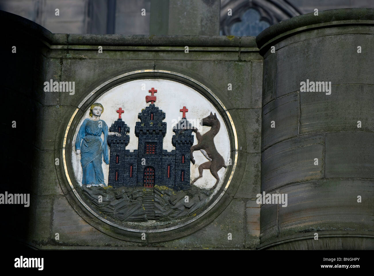 The Crest Of Edinburgh Stock Photos & The Crest Of Edinburgh Stock ...