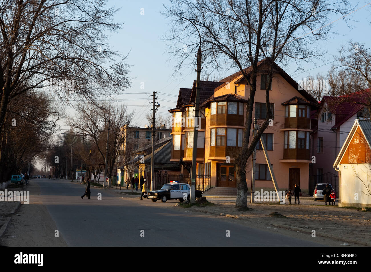 Street scene, Chisinau, Moldova Stock Photo - Alamy