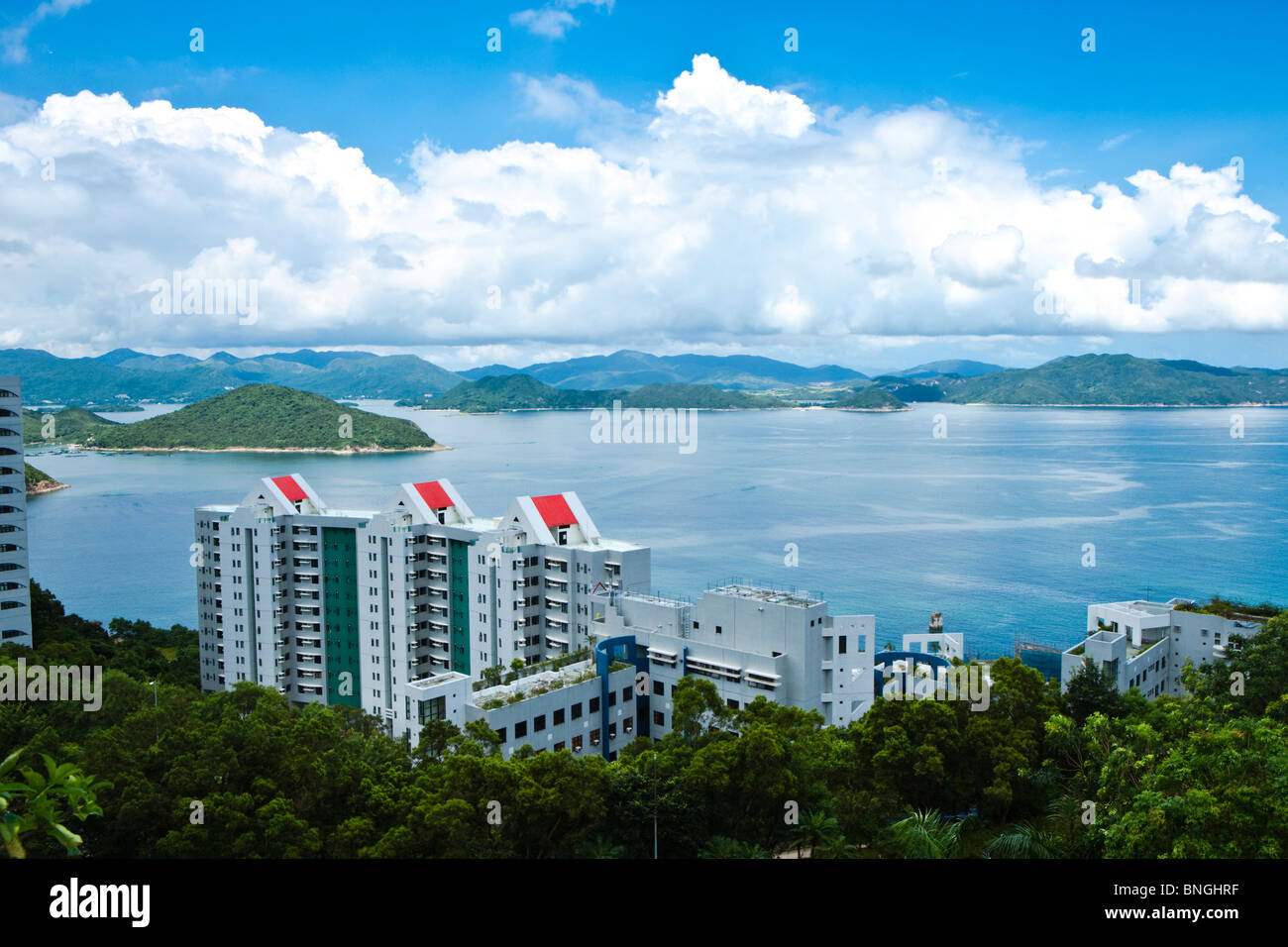 Student Hall of HKUST Stock Photo - Alamy