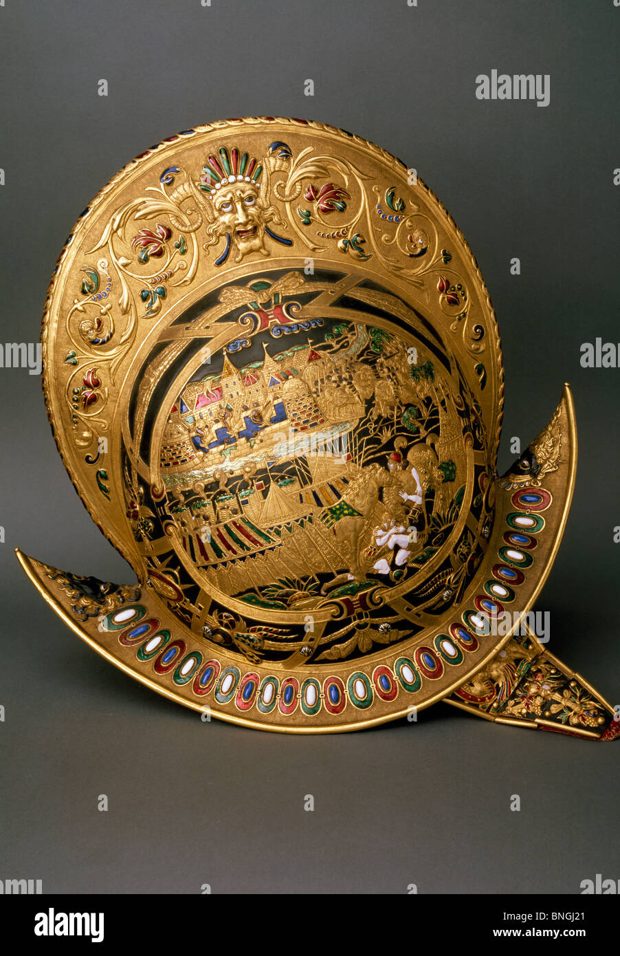 Helmet of Charles IX of France, 16th Century Stock Photo - Alamy