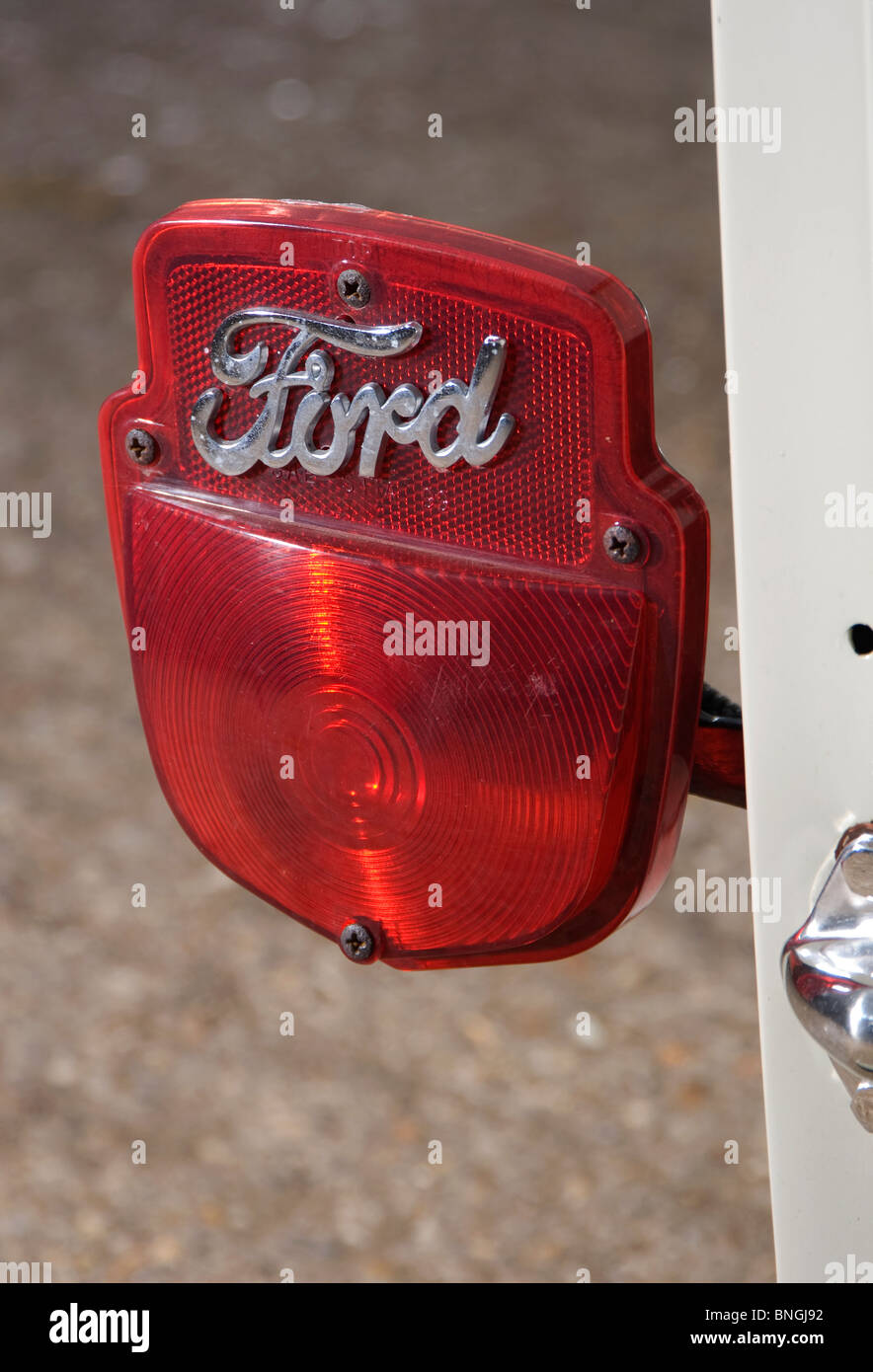 1950s Ford pick up truck red tail light F150 Stock Photo - Alamy