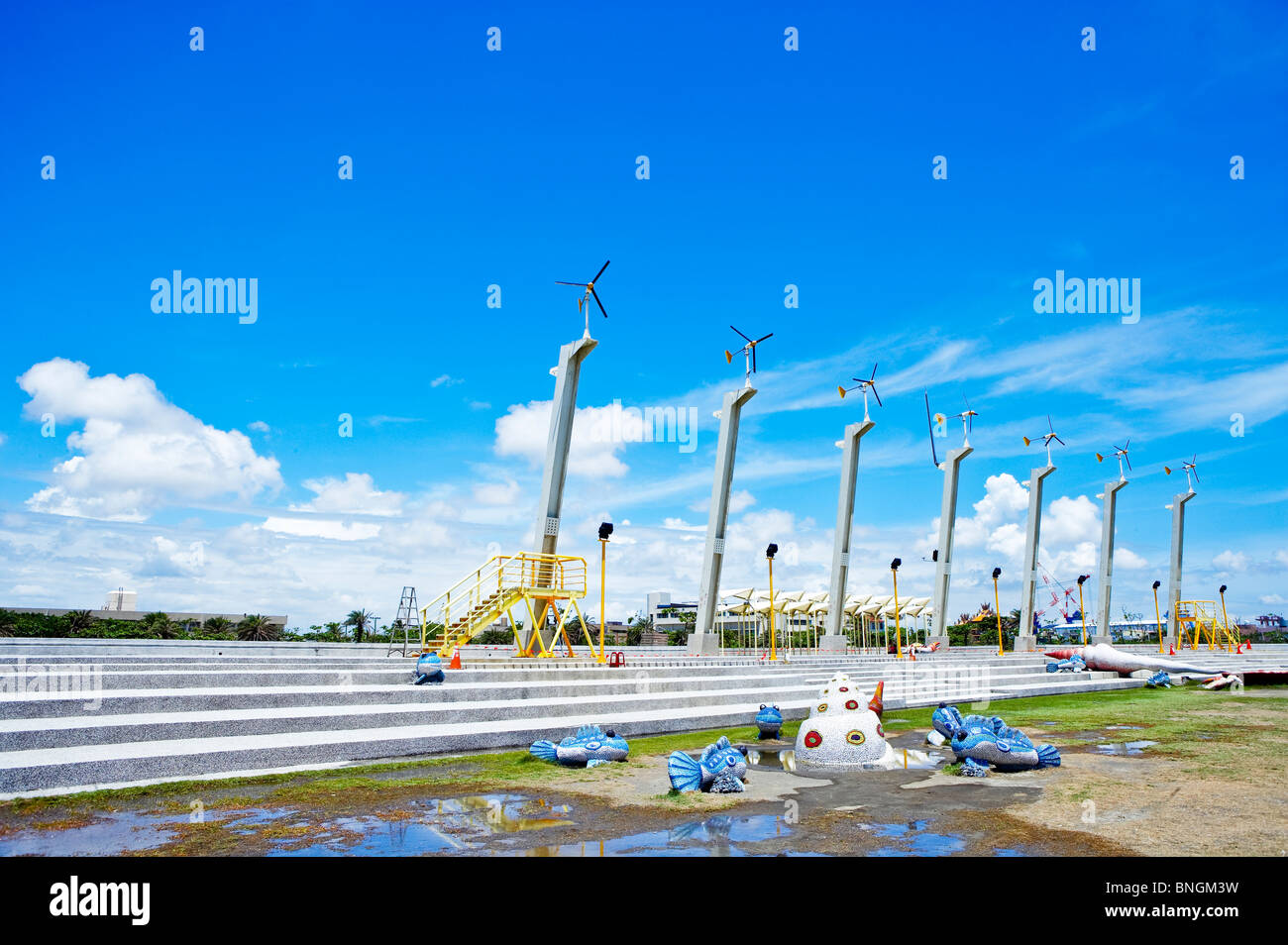 Wind power park hi-res stock photography and images - Alamy