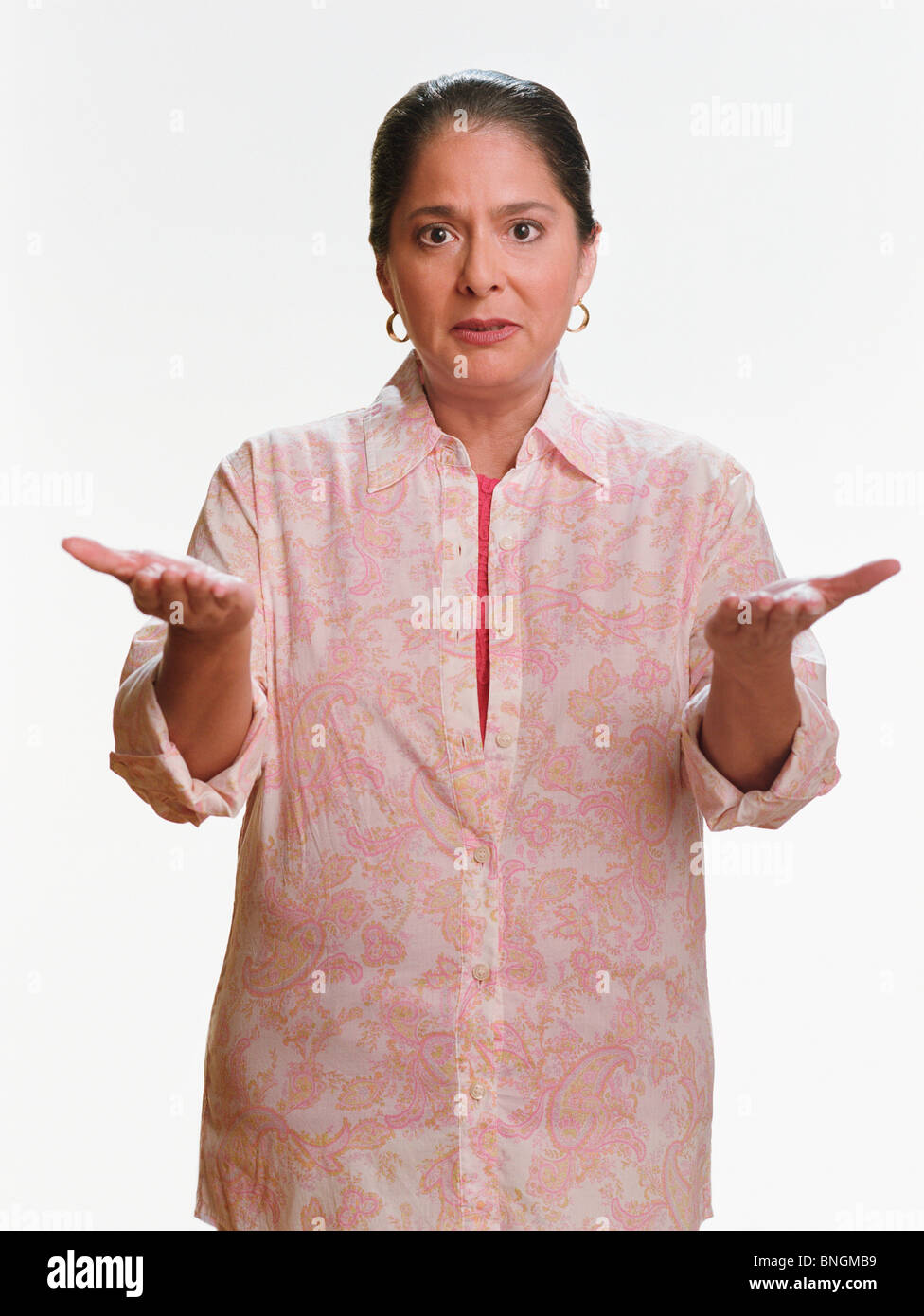 Woman confused facial expression hi-res stock photography and images ...
