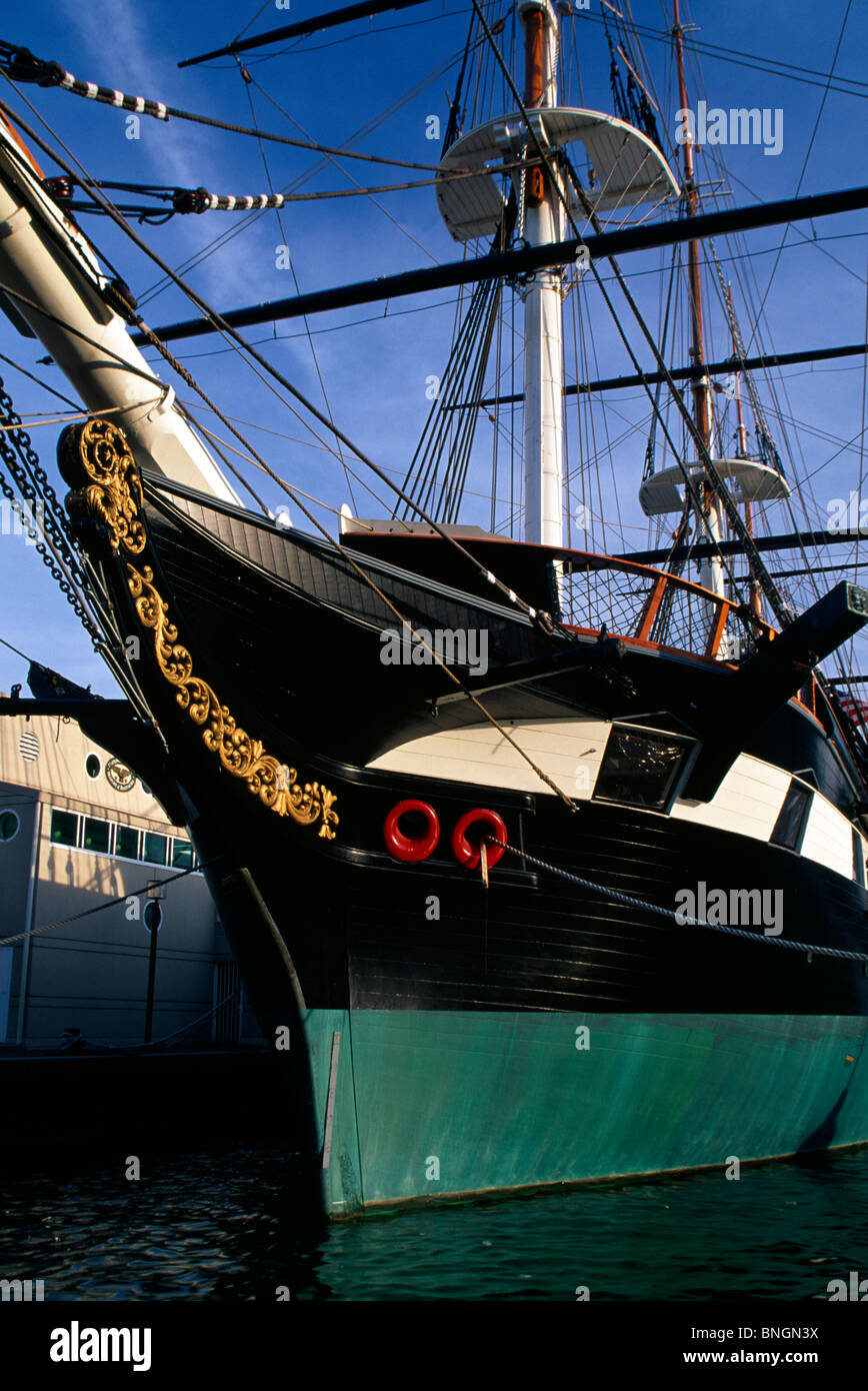 USA, Maryland, Baltimore, Constellation tall ship Stock Photo - Alamy