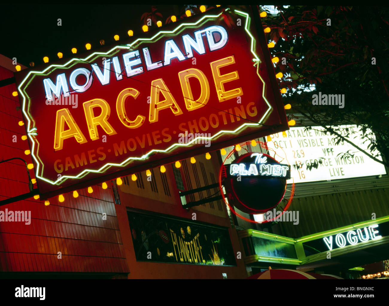 Canada, British Columbia, Vancouver, neon sign Stock Photo - Alamy