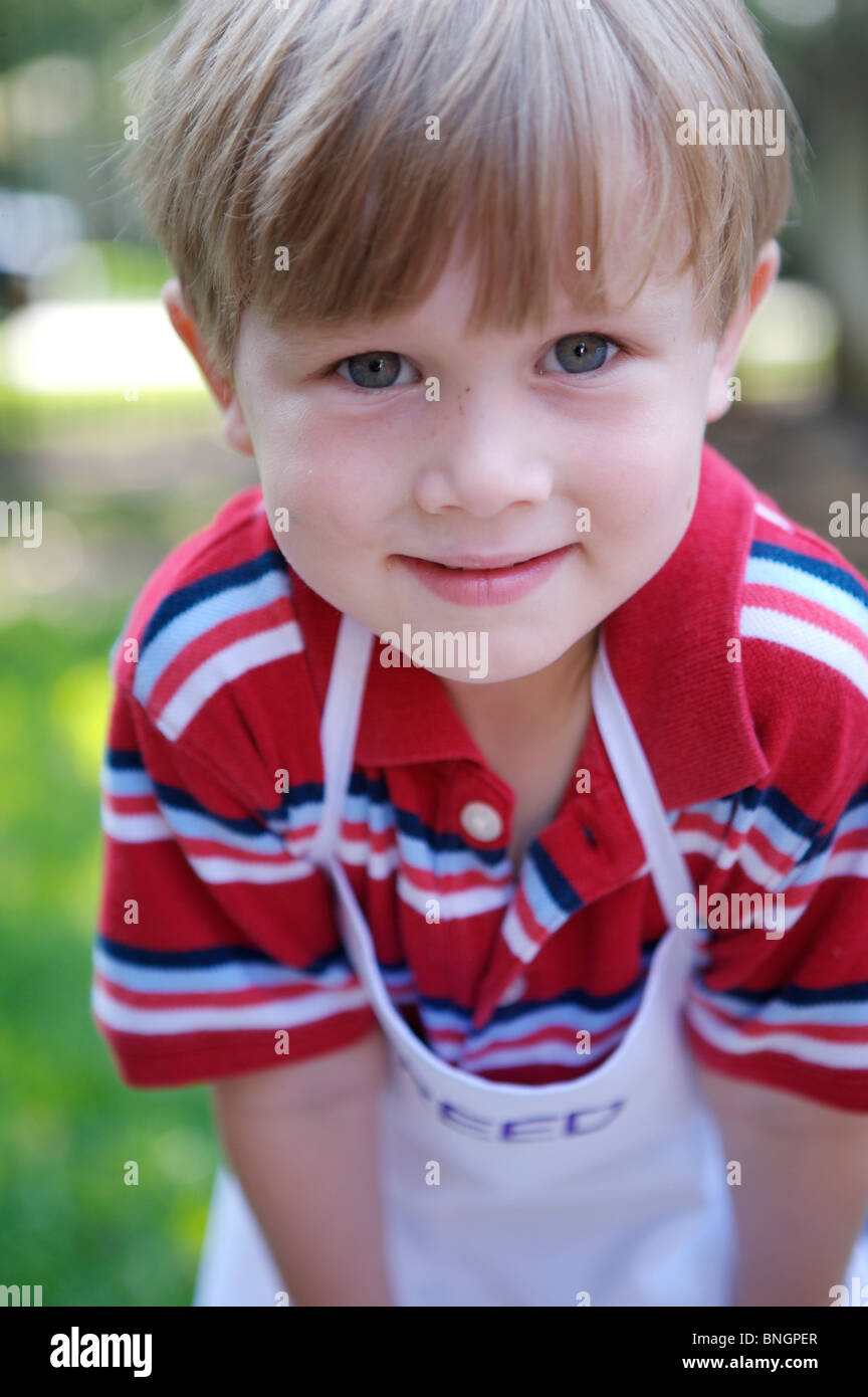 Boy having fun at party Stock Photo - Alamy