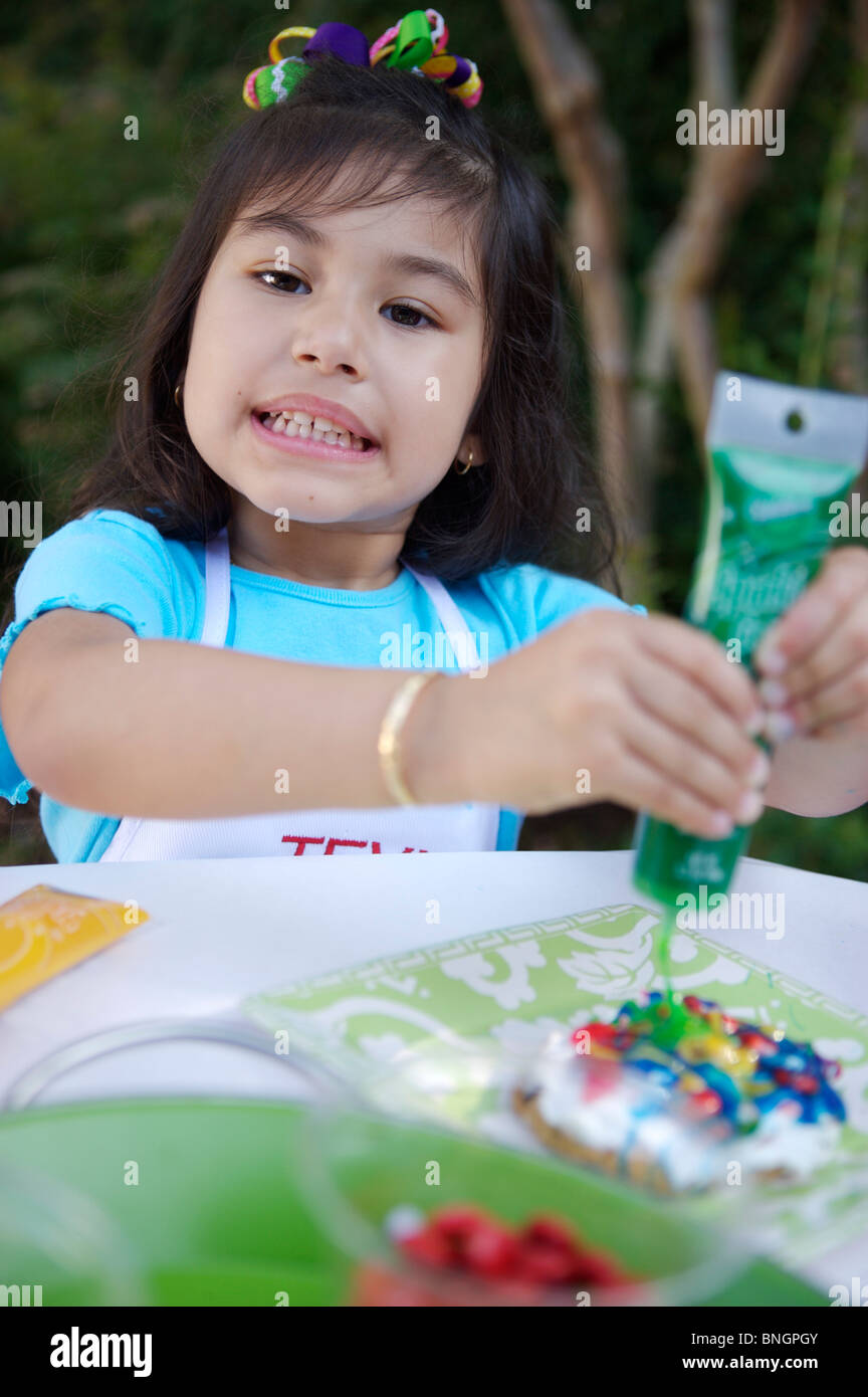 Girl having fun at party Stock Photo - Alamy