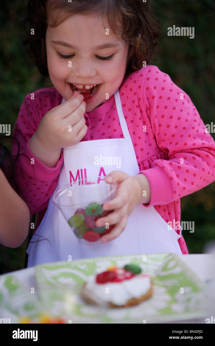 Girl having fun at party Stock Photo - Alamy
