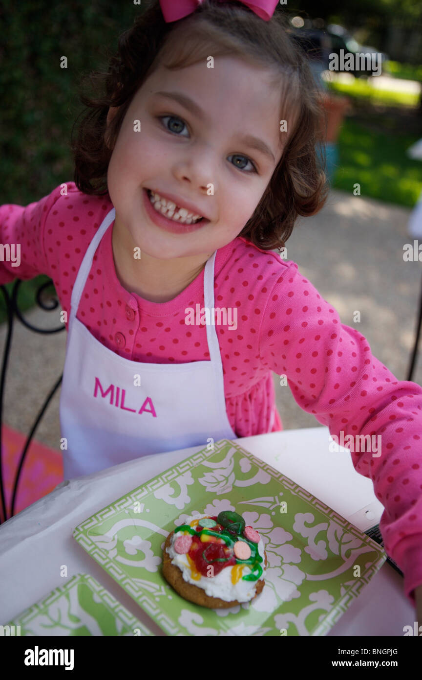 Girl having fun at party Stock Photo - Alamy