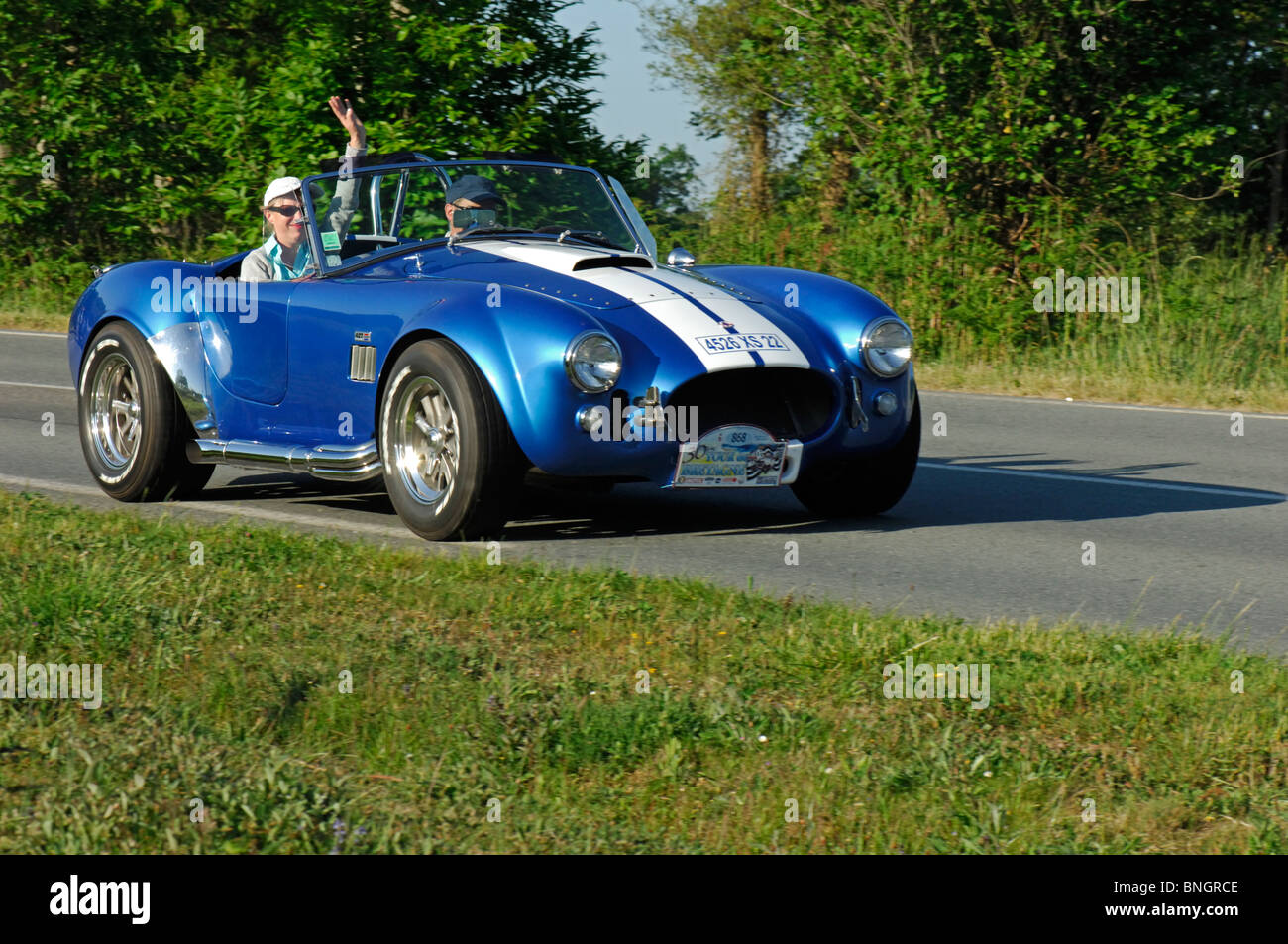 Ac cobra vintage car rally hi-res stock photography and images - Alamy