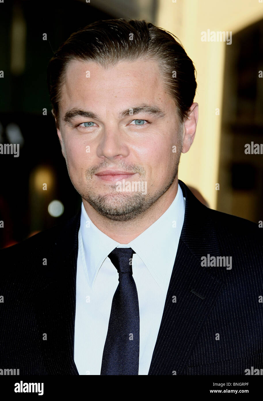LEONARDO DICAPRIO INCEPTION LOS ANGELES PREMIERE LOS ANGELES CALIFORNIA ...