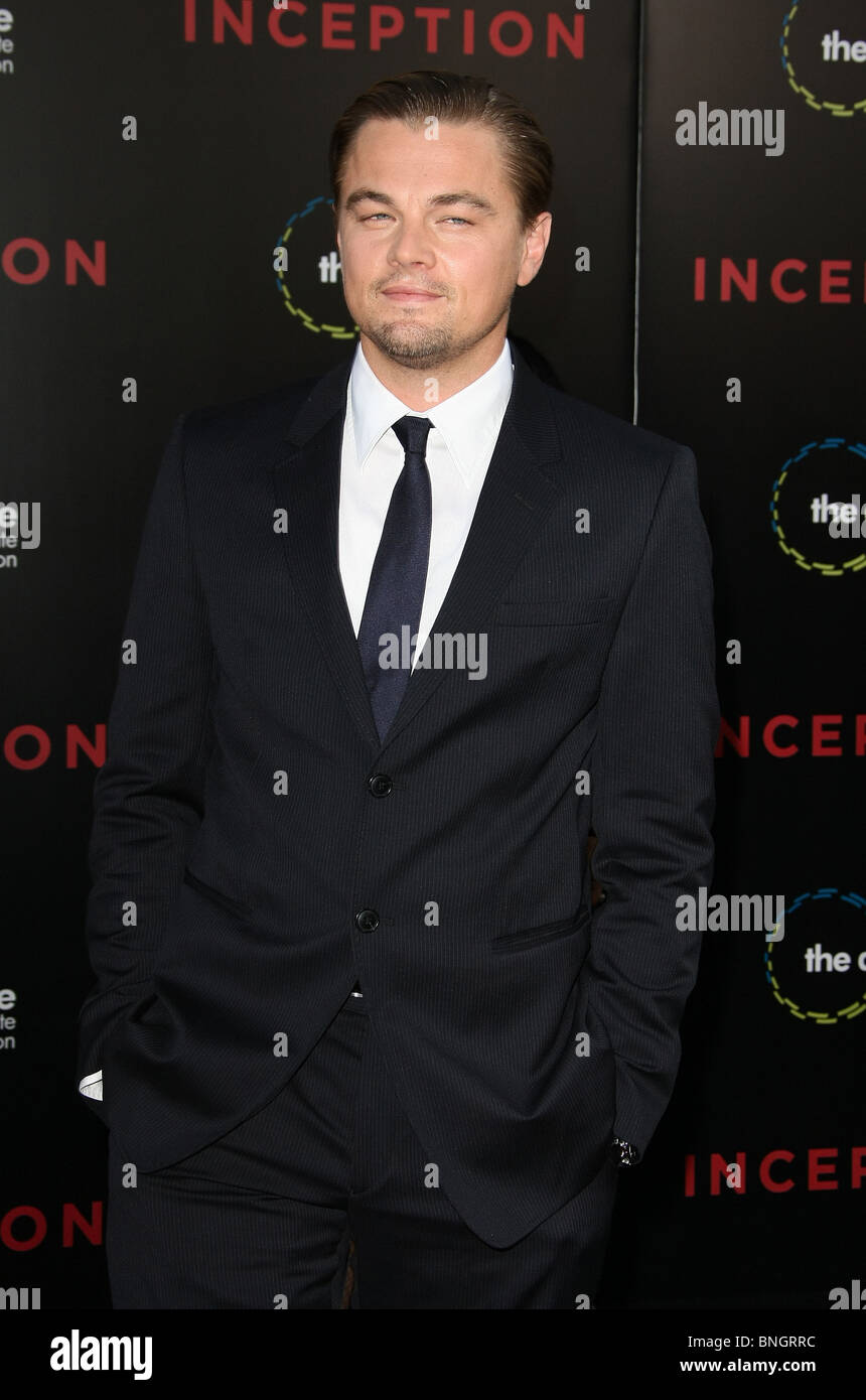 Leonardo dicaprio inception premiere hi-res stock photography and ...