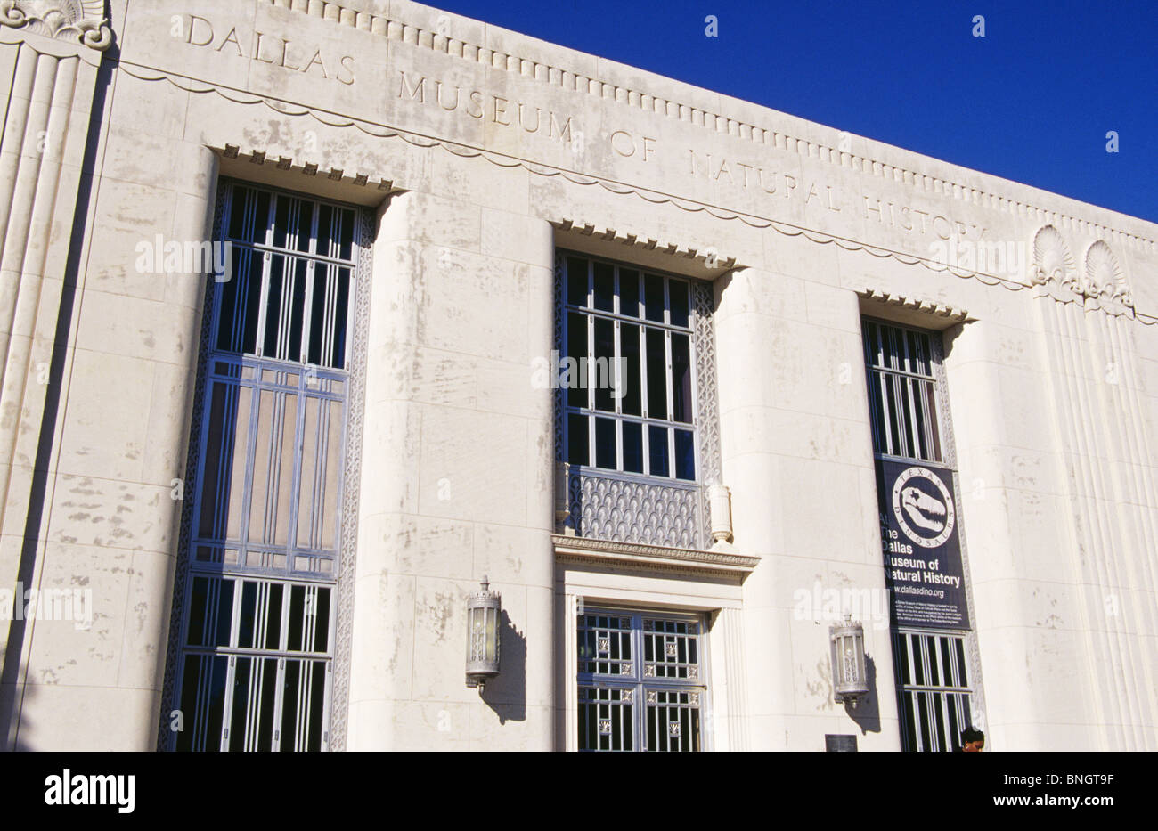 USA, Texas, Dallas, Dallas Museum Of Natural History exterior Stock ...