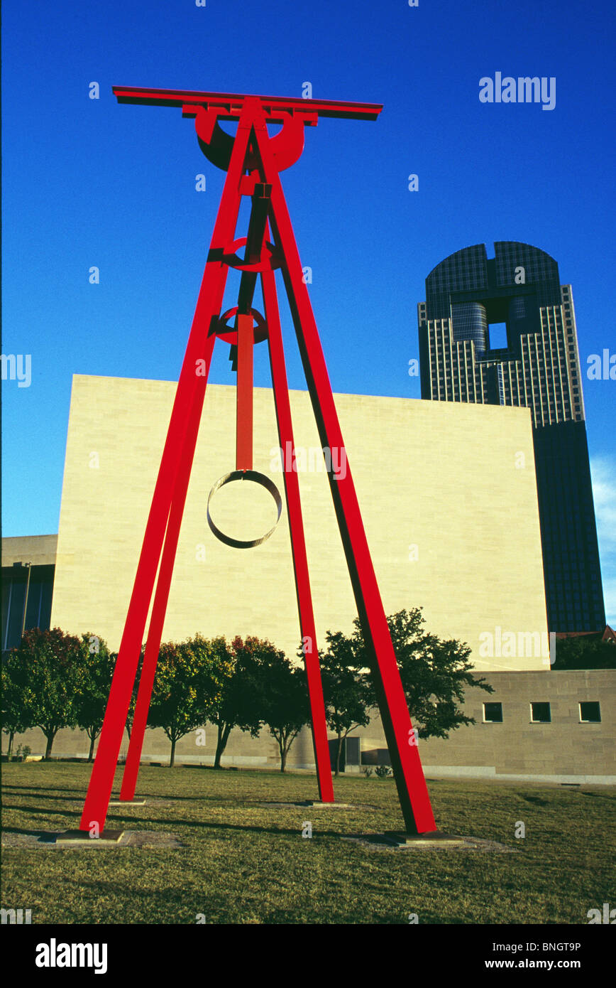 USA, Texas, Dallas, Morton H. Meyerson Symphony Center, Proverb ...