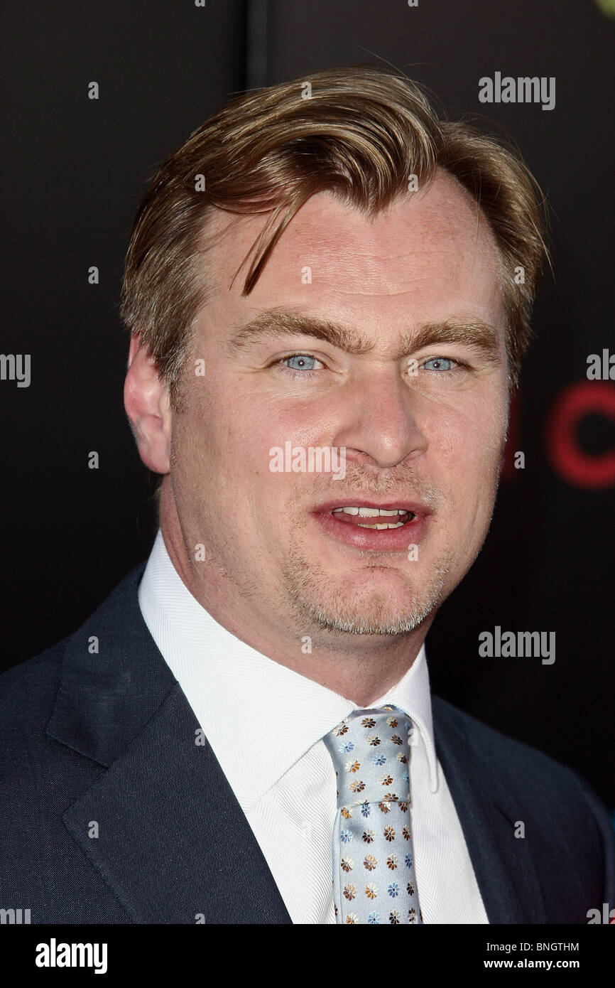 CHRISTOPHER NOLAN INCEPTION LOS ANGELES PREMIERE LOS ANGELES CALIFORNIA ...