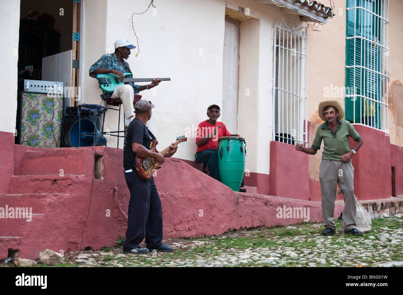 Cuban Street Life, Trinidad, Cuba Stock Photo - Alamy