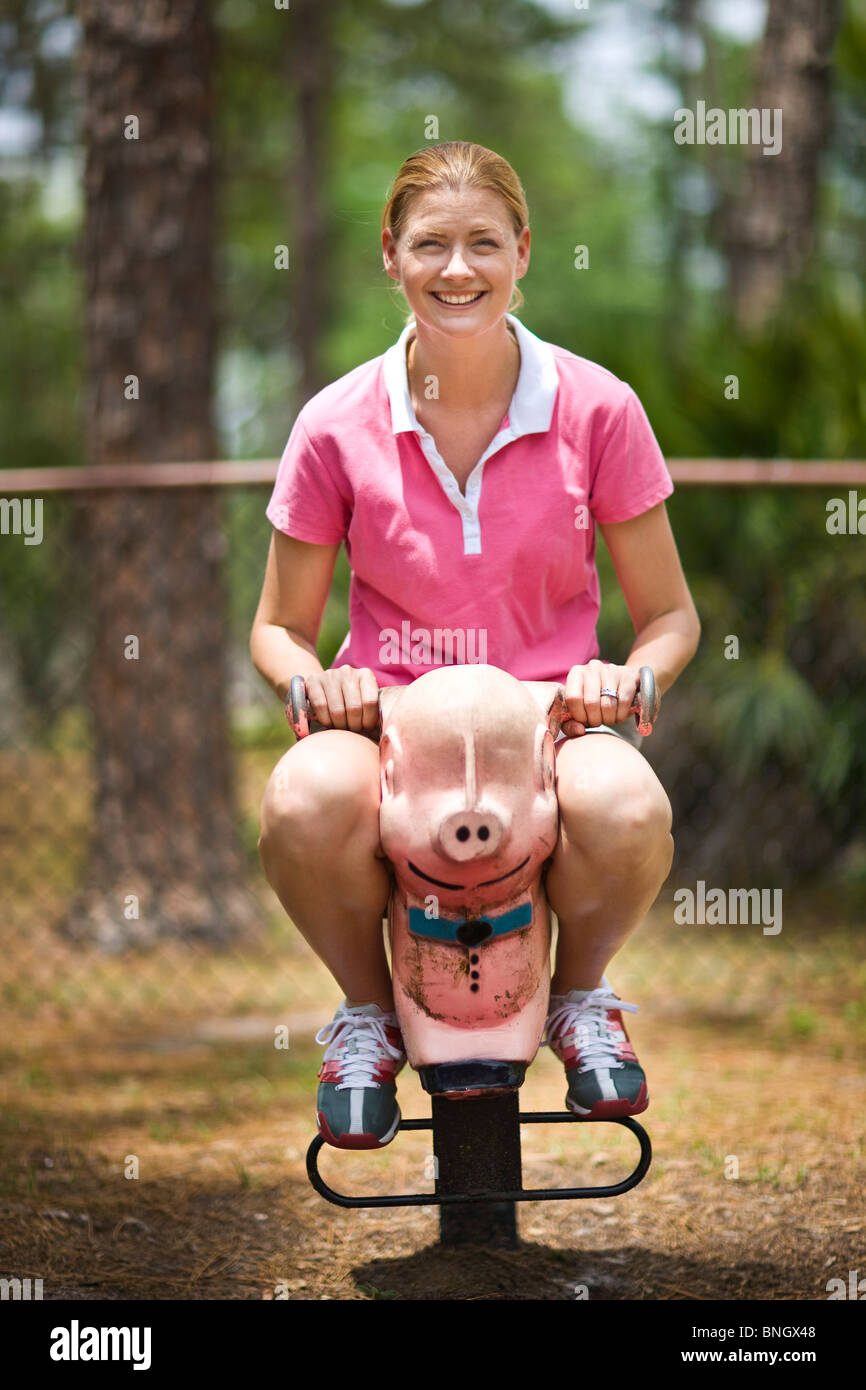 Rocking pig hi-res stock photography and images - Alamy
