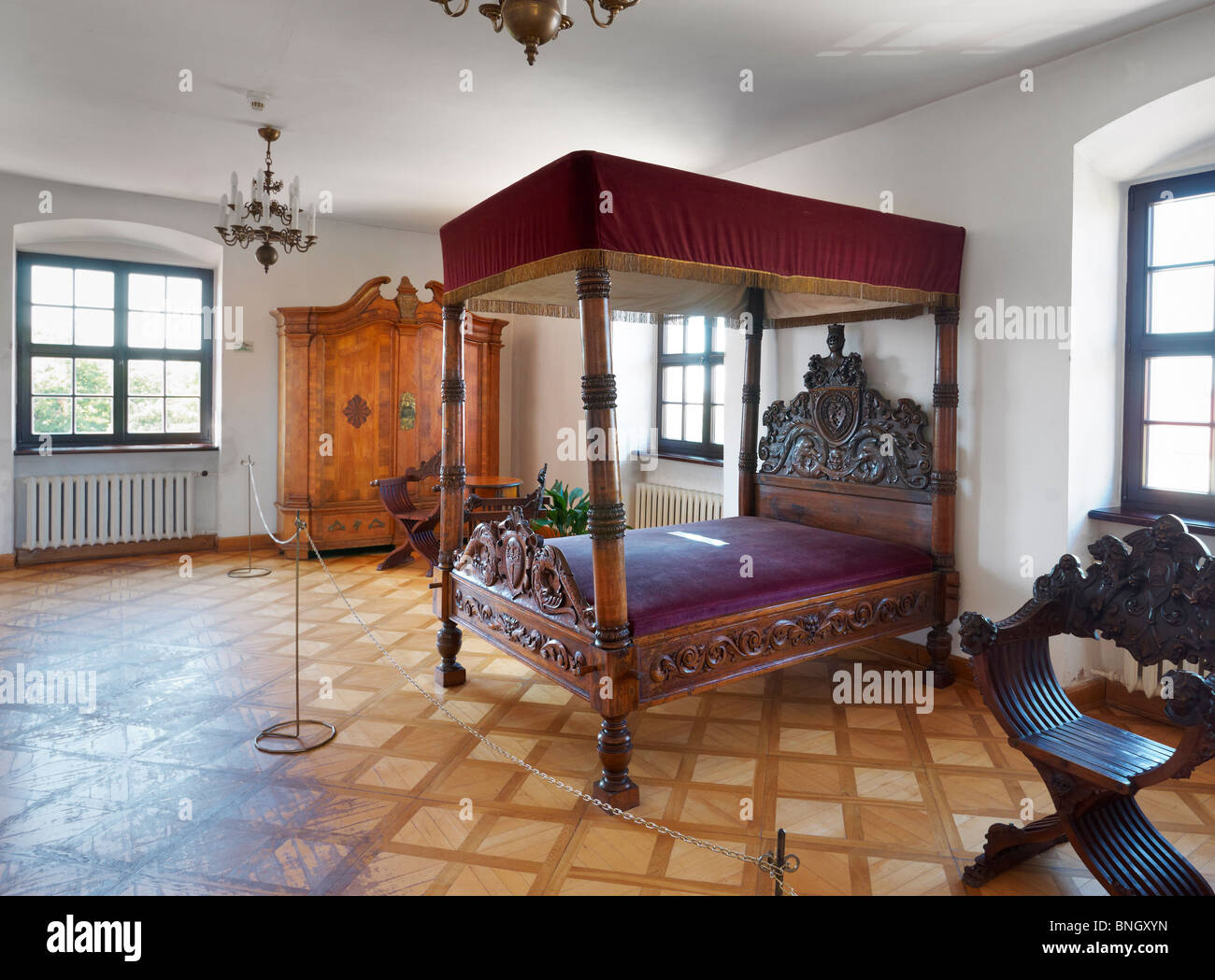 Darlowo - Duke's Castle, interior, Poland, West Pomerania Stock Photo ...