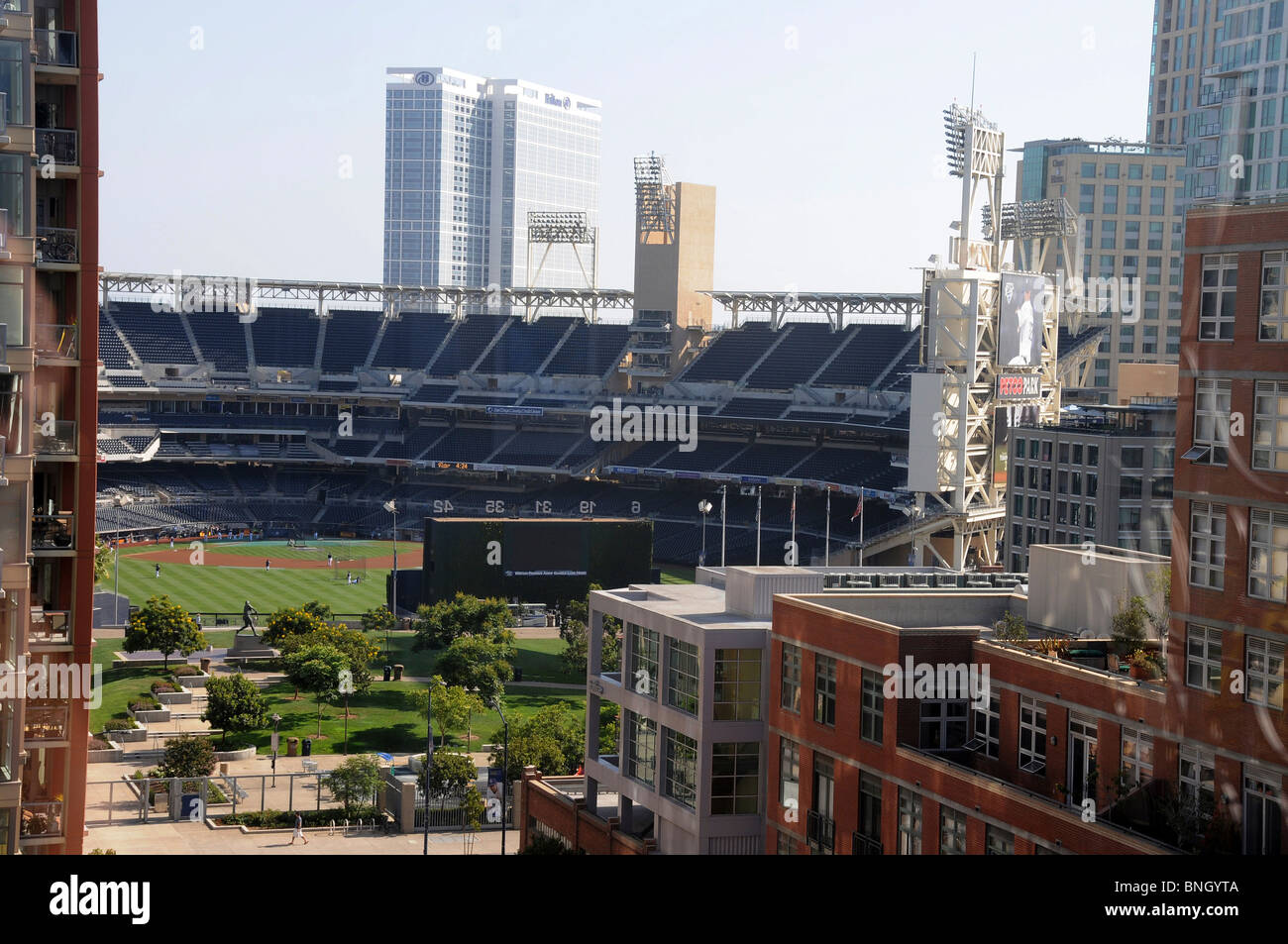 Baseball stadium in a city, San Diego, California, USA Stock Photo - Alamy