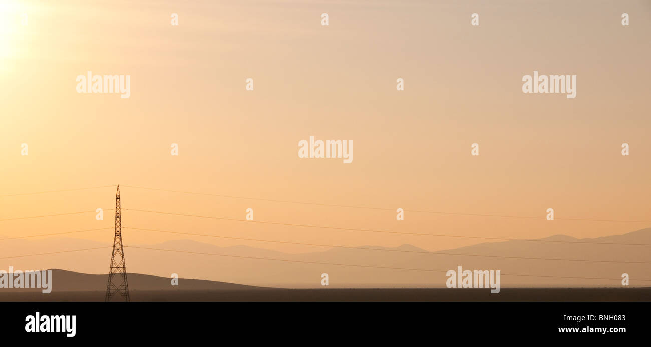Sunset in the Atacama Desert, Chile Stock Photo - Alamy