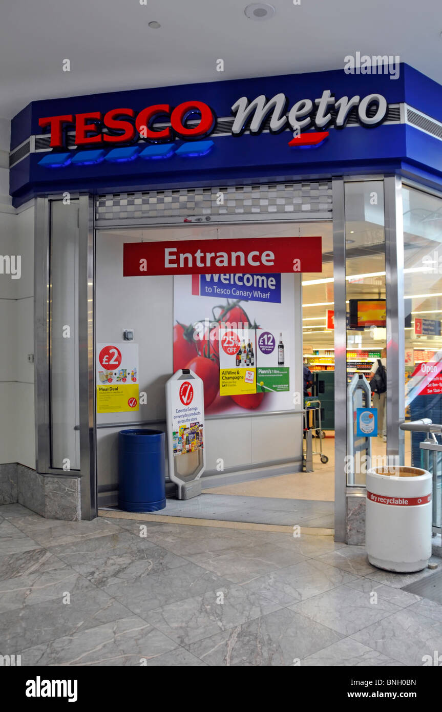 Tesco Metro High Resolution Stock Photography and Images - Alamy