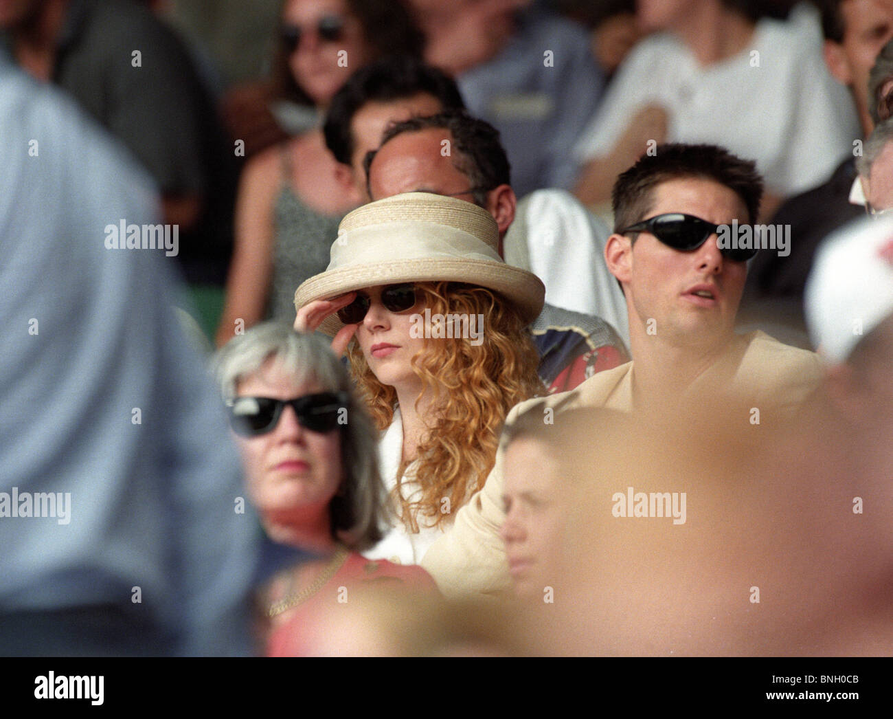 Nicole Kidman and Tom Cruise Wimbledon Tennis mens singles final ...