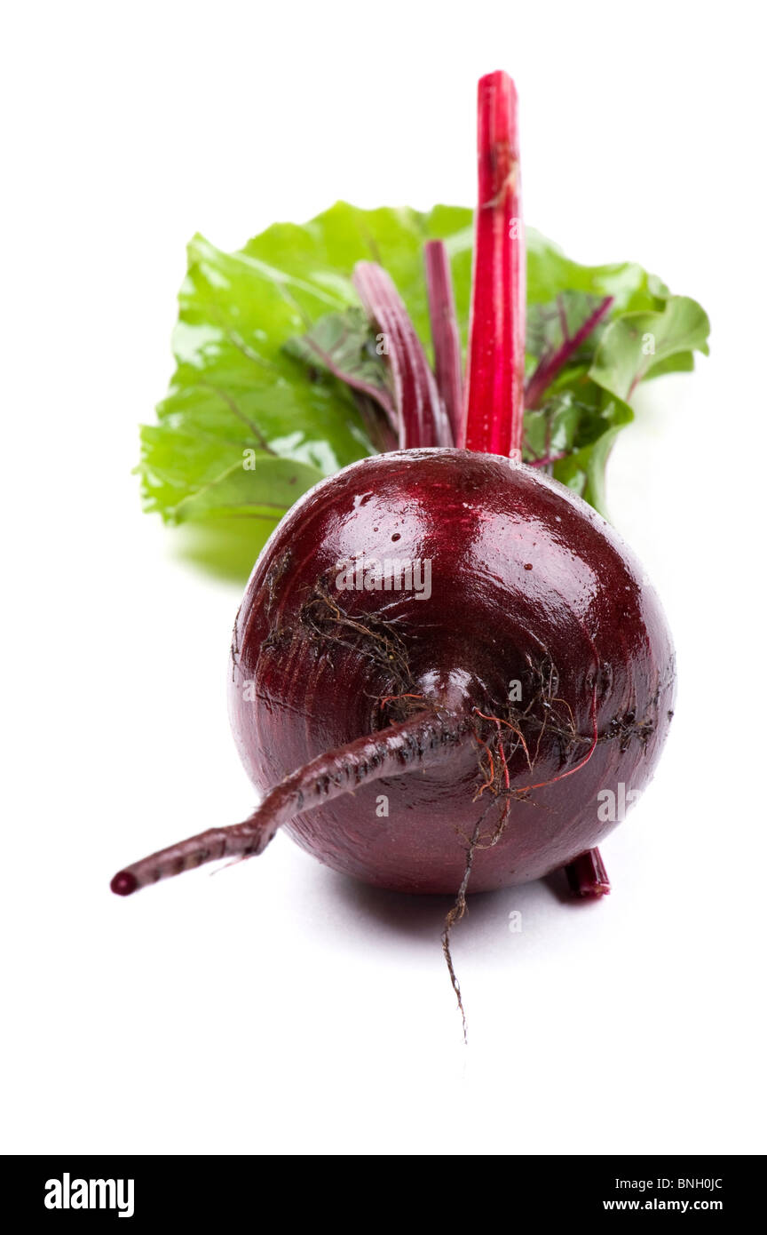 object on white - food beet close up Stock Photo - Alamy