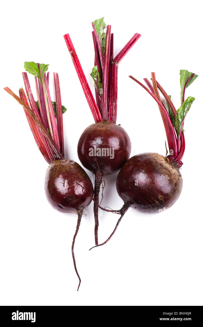 object on white - food beet close up Stock Photo - Alamy