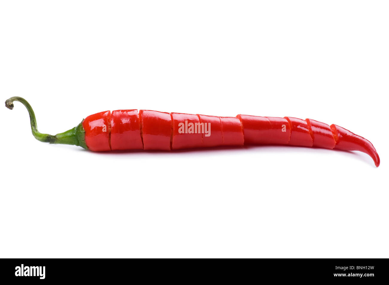 object on white - food pepper close up Stock Photo - Alamy