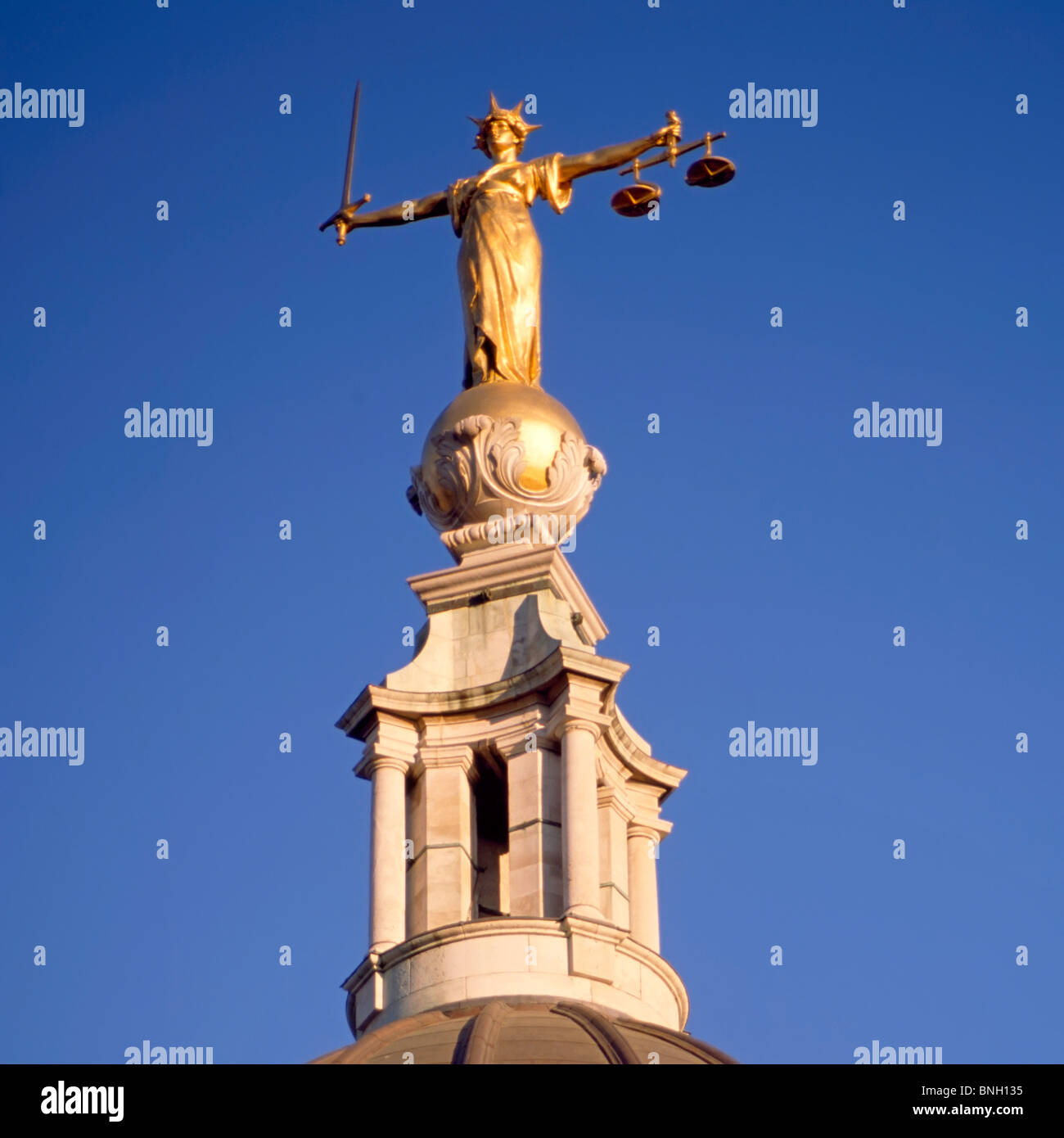 Bronze statue sculpture Lady Justice or Scales of Justice holding sword ...