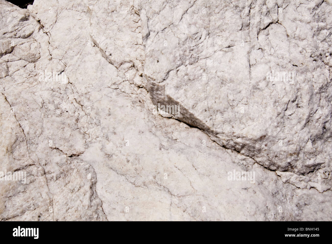 Detail of Albite mineral in rock. Albite is a plagioclase feldspar ...