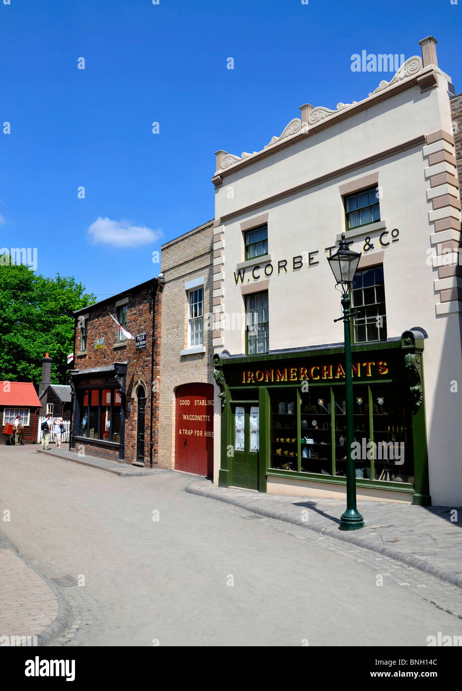 Historic victorian village hi-res stock photography and images - Alamy