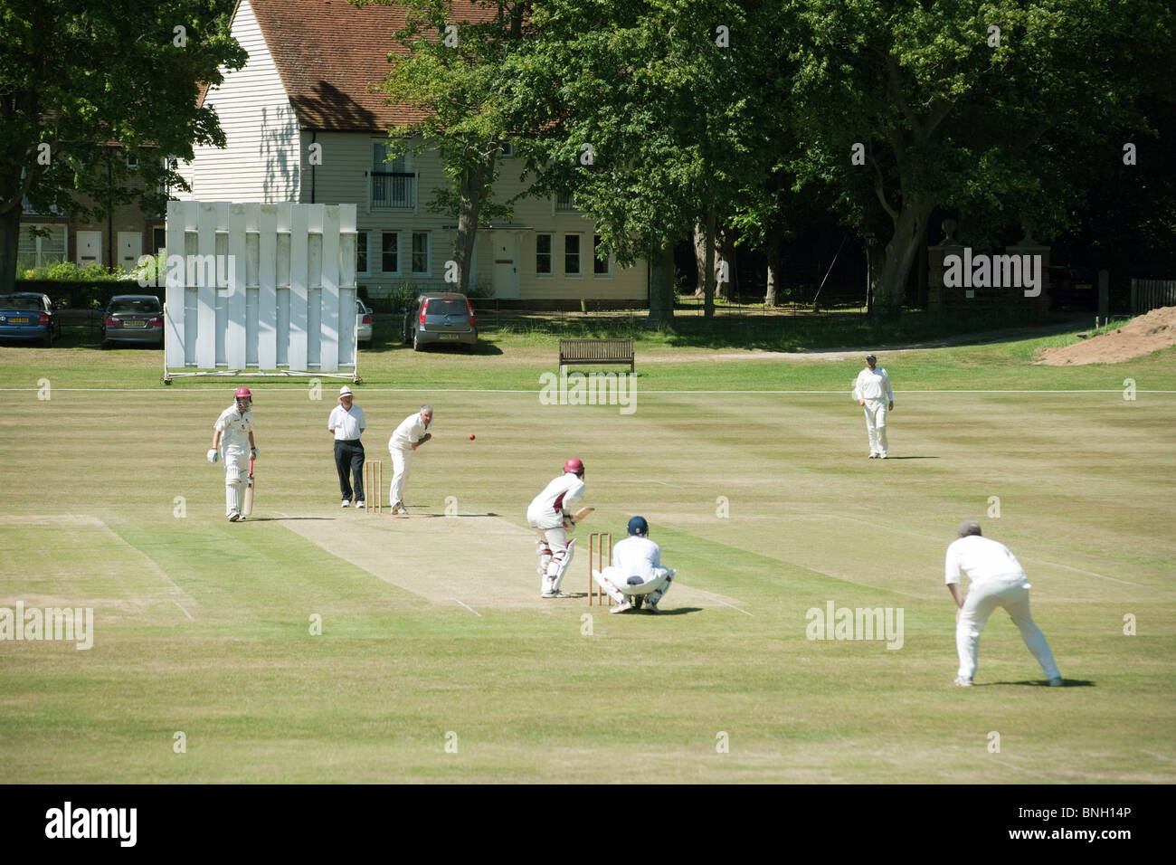 Cricket game village hi-res stock photography and images - Alamy