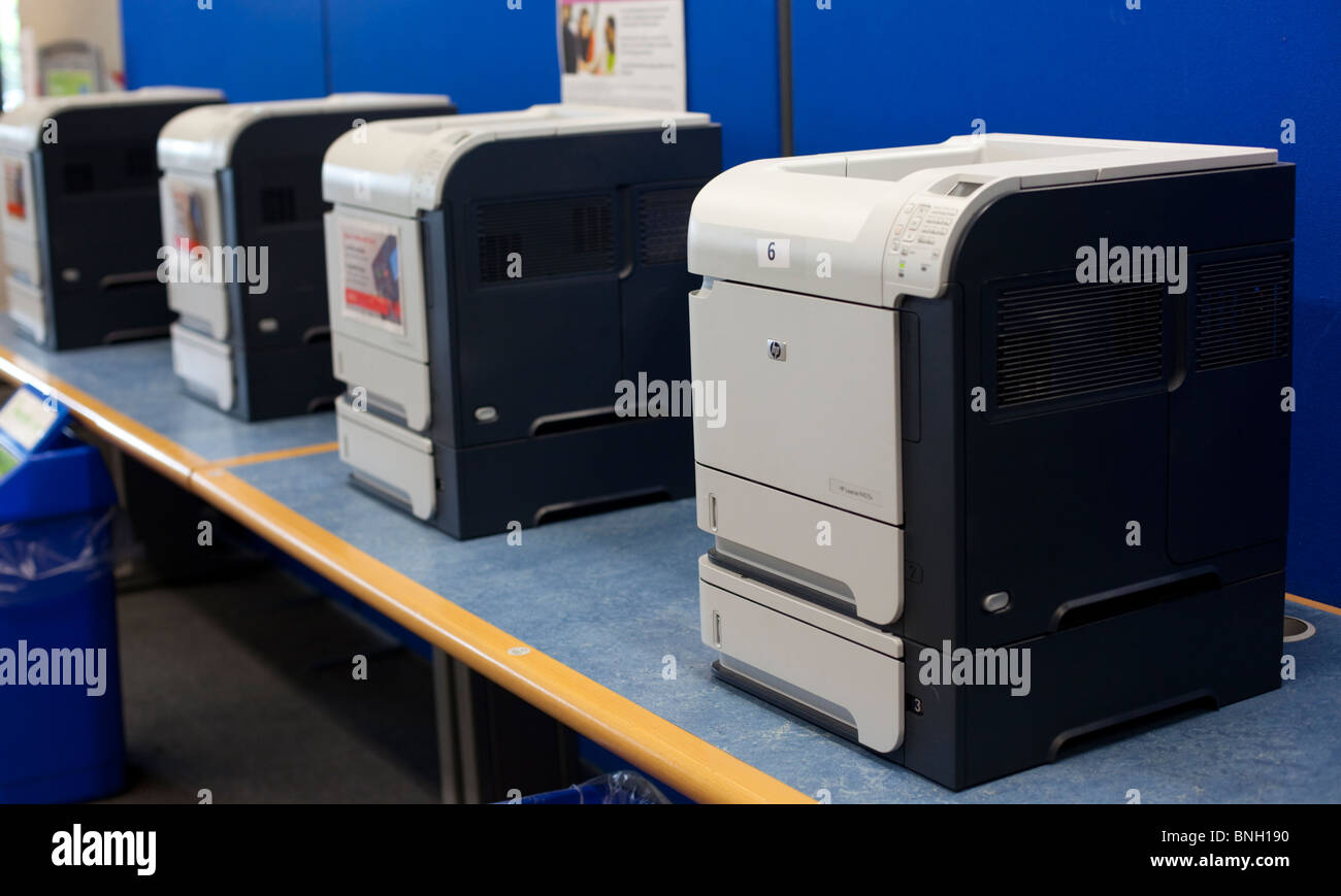 Office equipment printers hi-res stock photography and images - Alamy