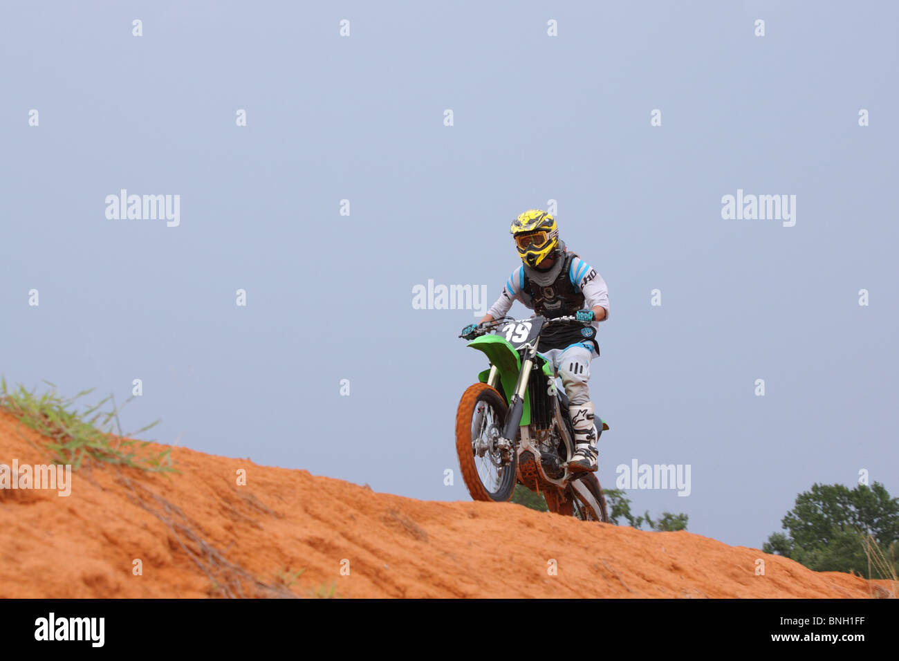 Running to his motorbike hi-res stock photography and images - Alamy