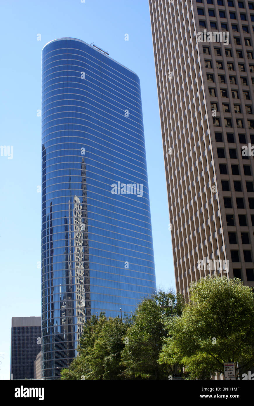 Modern buildings in Houston Texas Stock Photo - Alamy