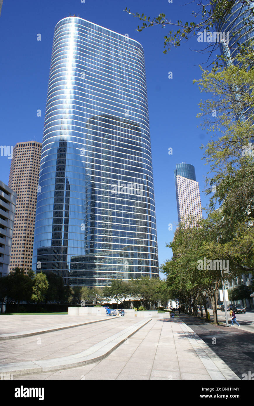 Modern buildings in Houston Texas Stock Photo - Alamy