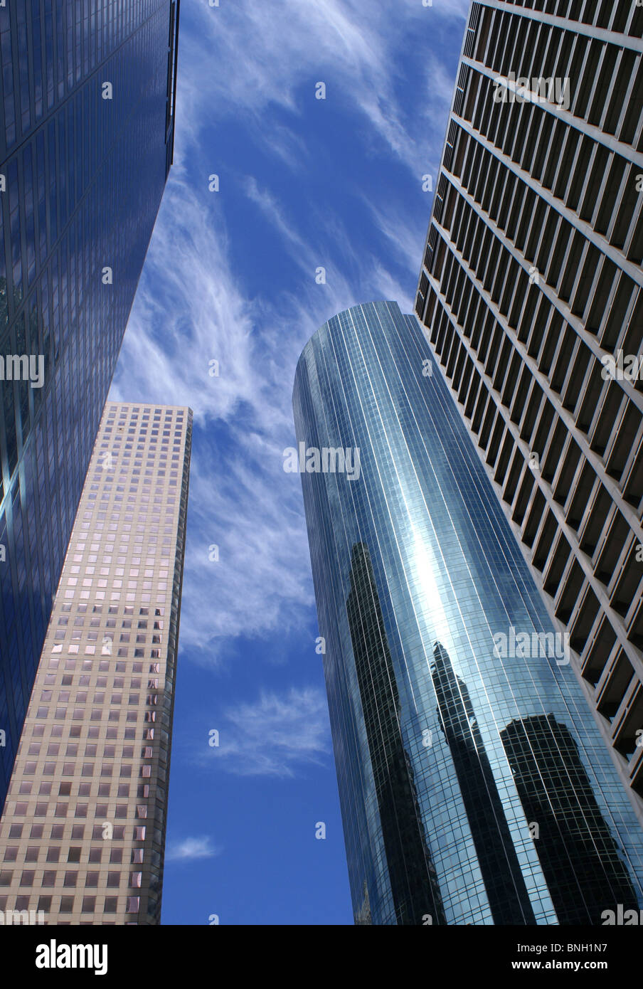 Modern buildings in Houston Texas Stock Photo - Alamy