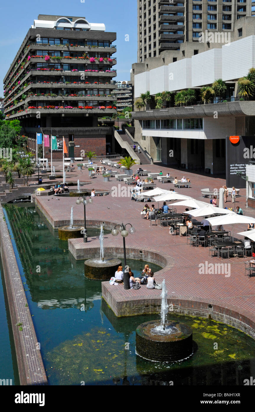 Barbican lakeside view hi-res stock photography and images - Alamy