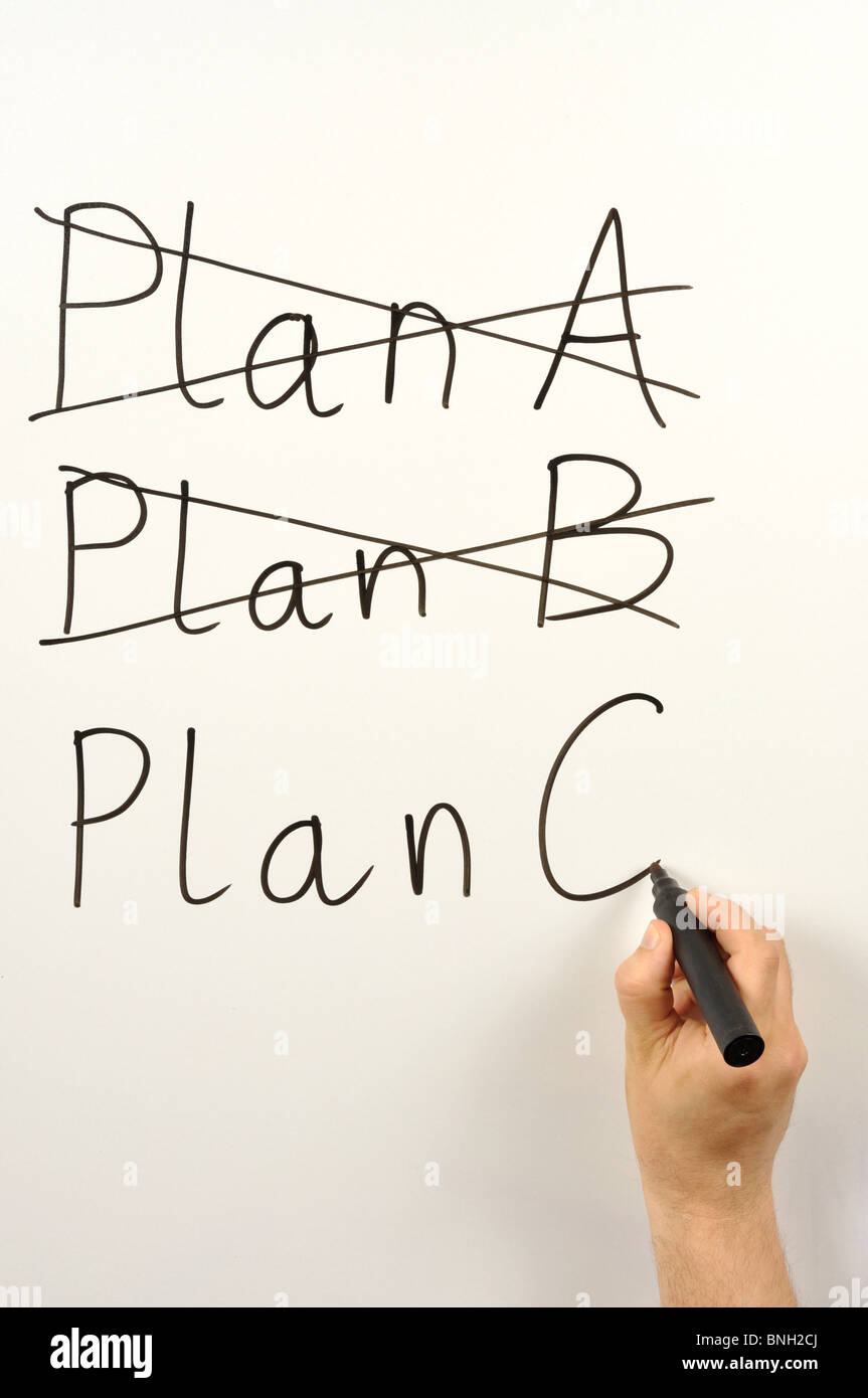 Plan a b c hi-res stock photography and images - Alamy
