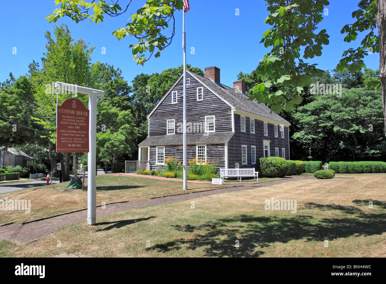 Sag harbor customs house hi-res stock photography and images - Alamy