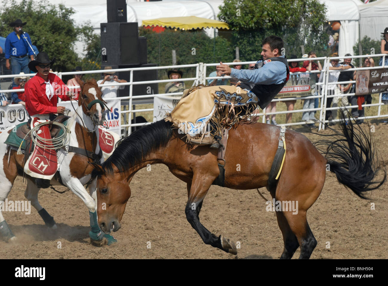 Bucking bronco ride hi-res stock photography and images - Alamy